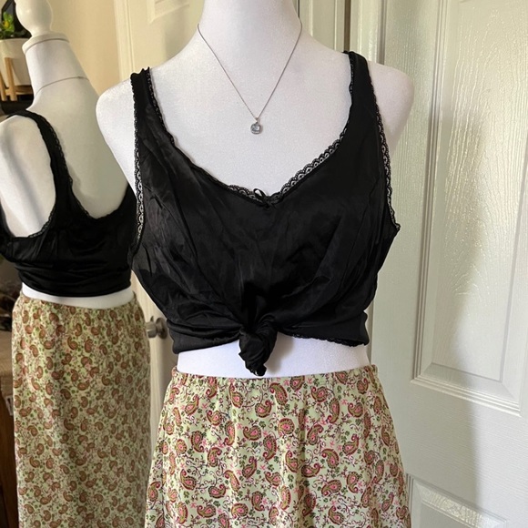 vassarette | Intimates & Sleepwear | Vintage Vassarette Black Lace Trim ...